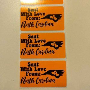 Hand Crafted | Office | 0 North Carolina Shipping Labels Thermal ...